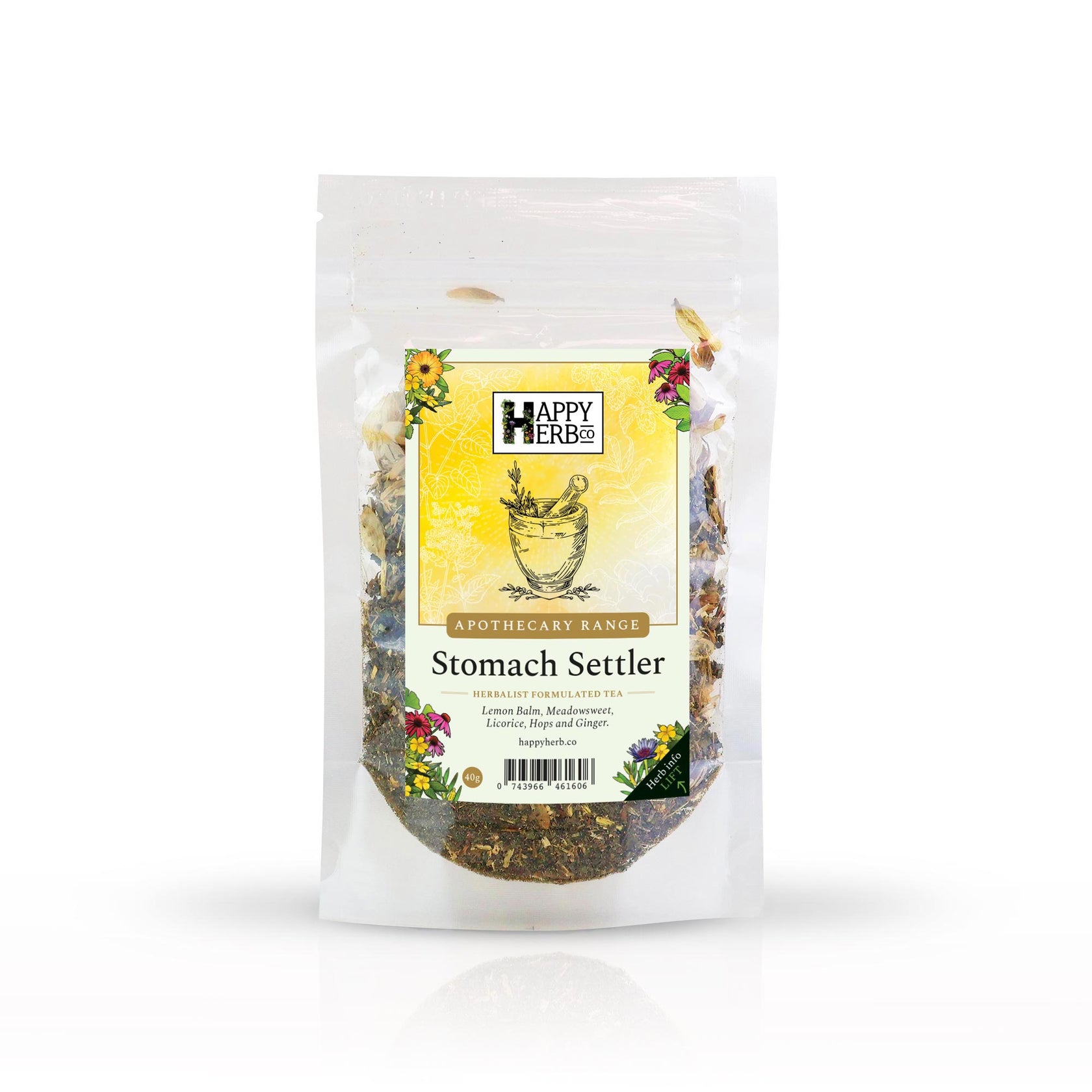Stomach Settler Herbal Tea Blend – Happy Herb Co