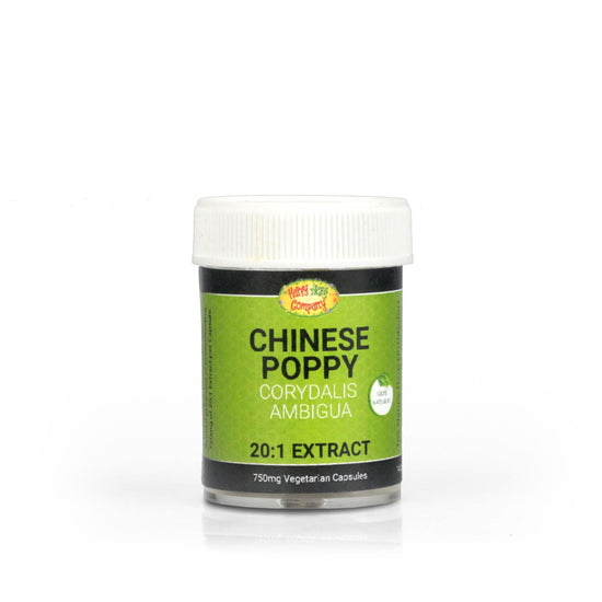 Chinese Poppy Extract | Corydalis ambigua 20:1 Extract Capsules | Shop ...