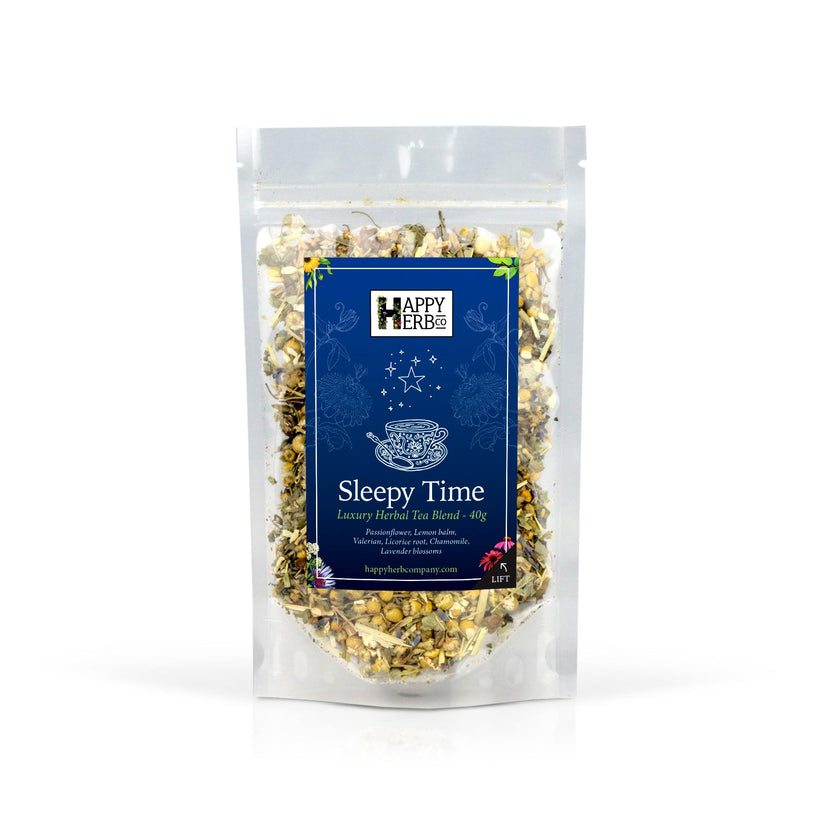 Sleepy Time Herbal Tea Blend | Evening Sleep Tea | Happy Herb Co